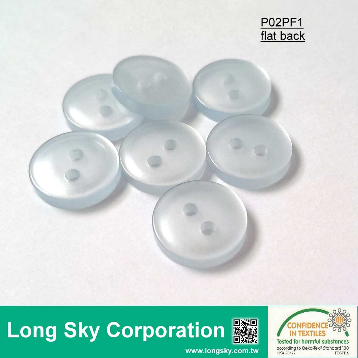 (P02PF1) Plain Pearl Polyester Resin Classic Shirt Button - Buy uniform ...